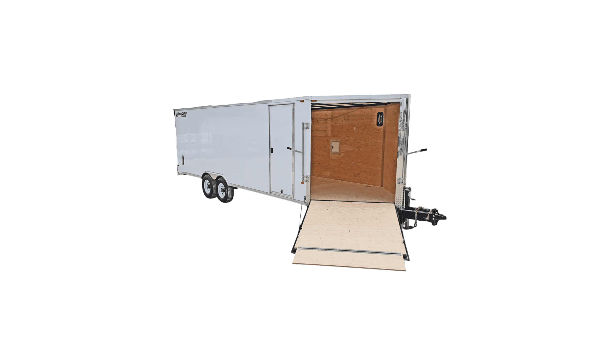 Rainbow Trailers 8.5' Wide Toy Hauler | Timberstar Tractor