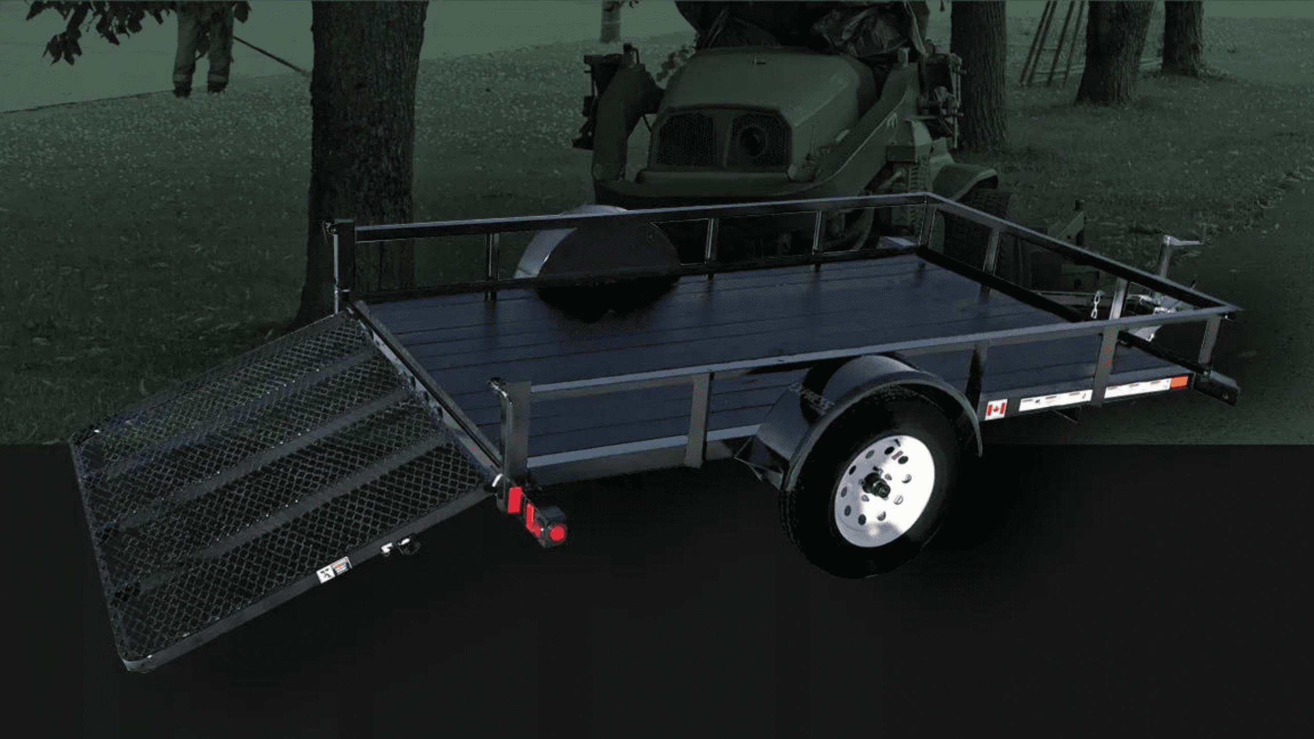 Rainbow Angle Iron Side Utility Trailers | Timberstar Tractor