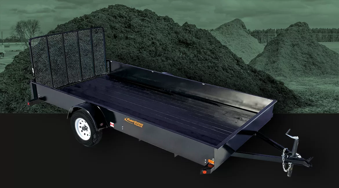 Rainbow Solid Side Utility Trailers | Timberstar Tractor